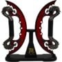 Dual Red Dragon Blades