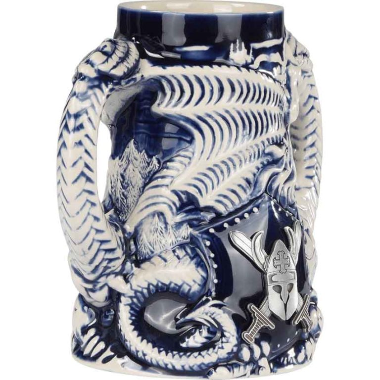 Double Dragon Drinking Mug