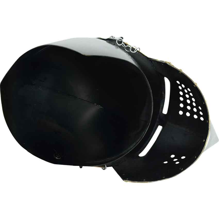 Pig-Faced Bascinet Helmet