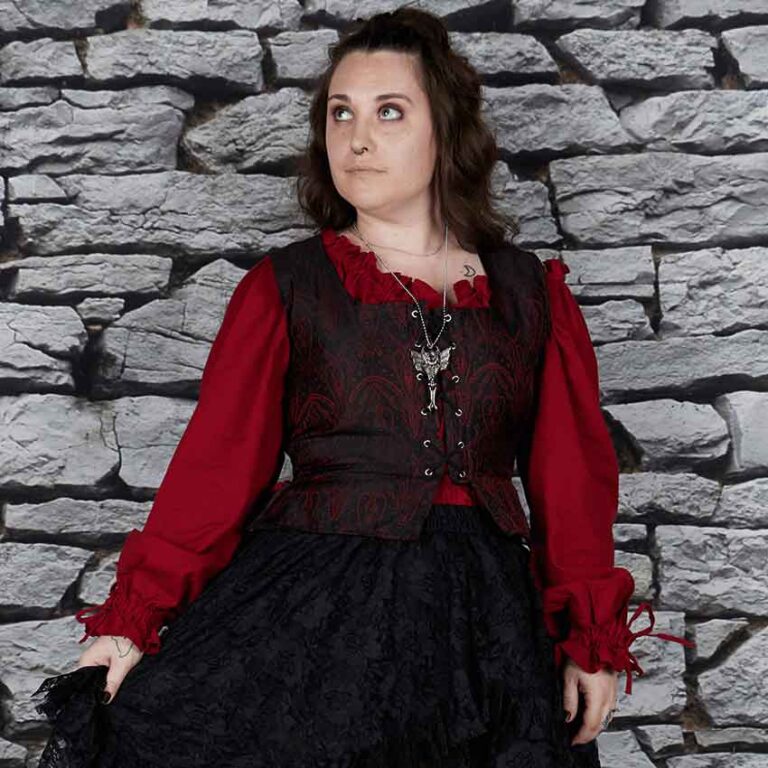 Medieval Brocade Bodice