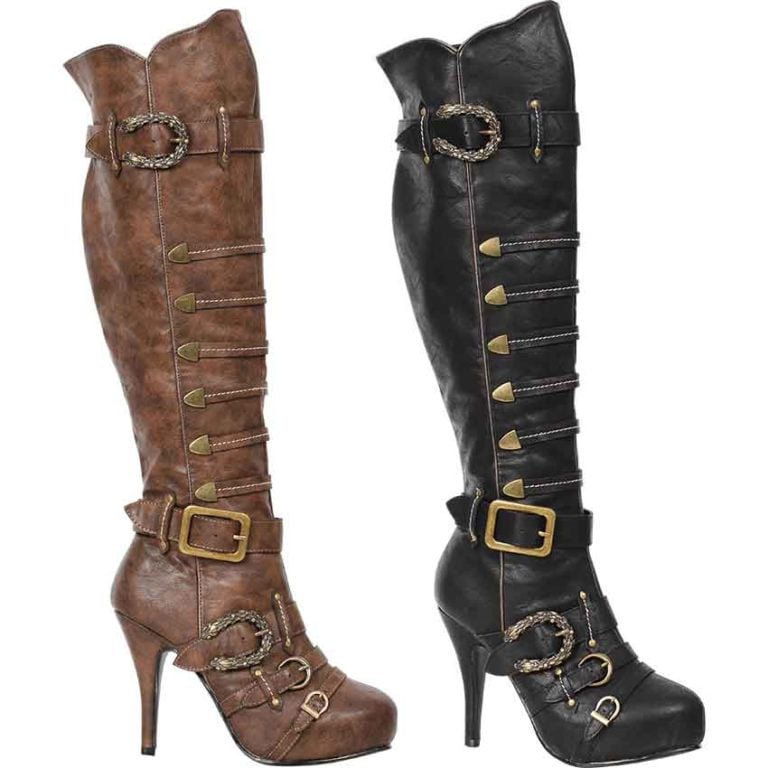 Pirate Boots and Buccaneer Footwear - Dark Knight Armoury