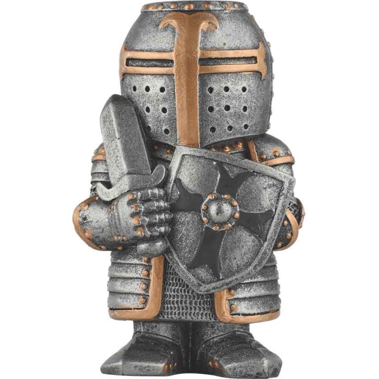 Resting Crusader Knight Statue