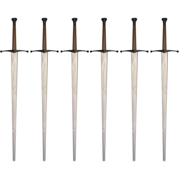 Synthetic Longsword Silver Blade - 6-Pack - PR90126 - Dark Knight Armoury