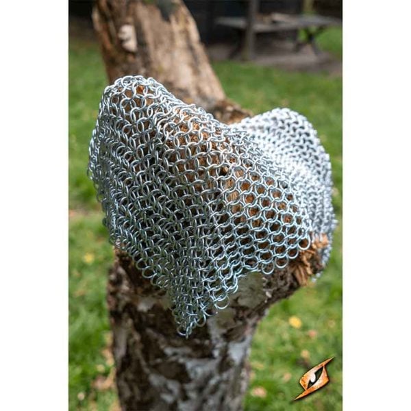 DIY Chainmail Sheet - 9mm Natural Finish - Large