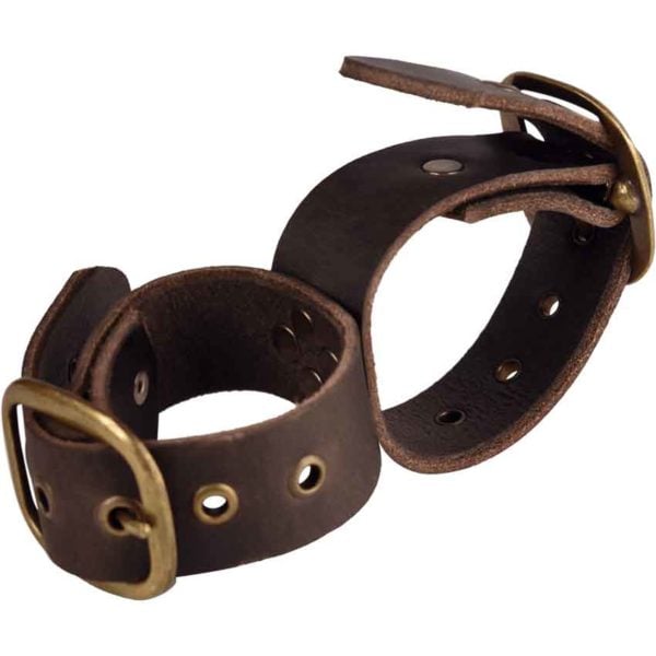 Leather Band Handcuffs