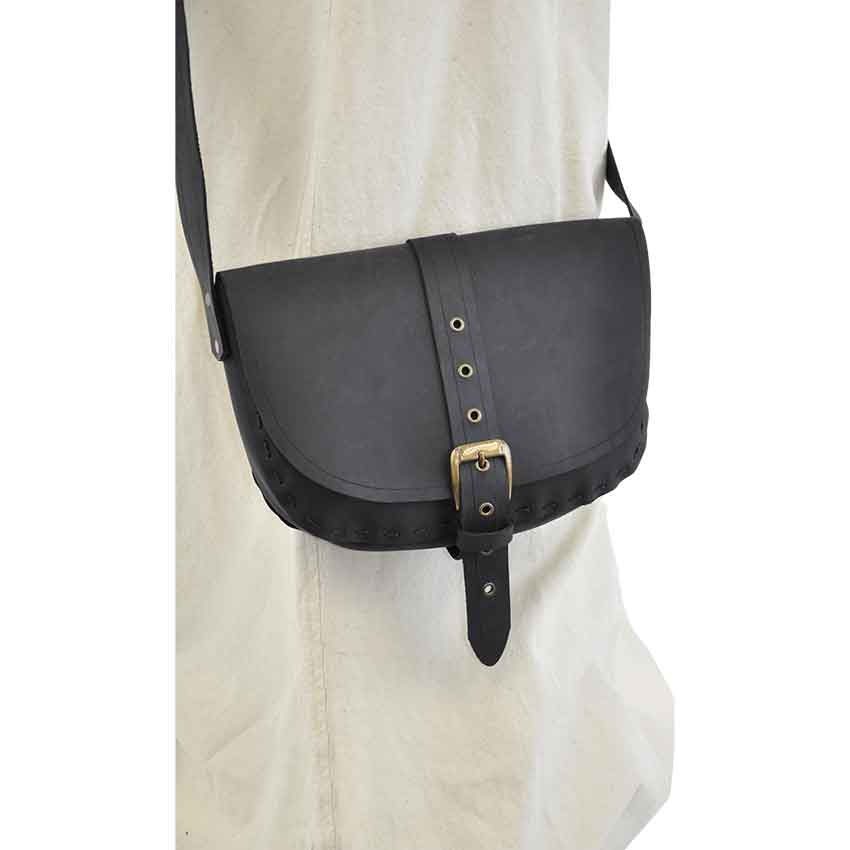 Medieval Leather Shoulder Bag