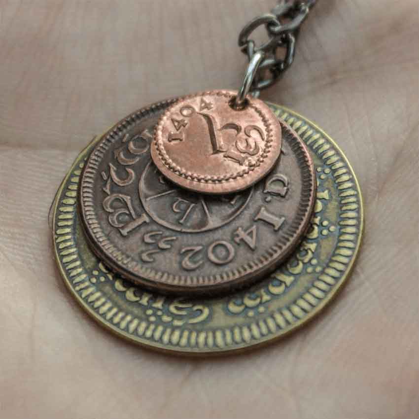 Shire Layered Coin Necklace
