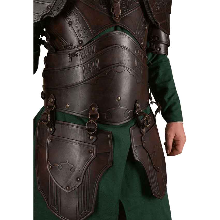 Lancelot Leather Armour Belt