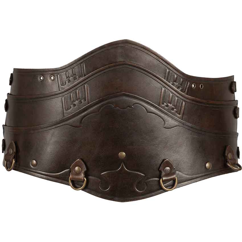 Lancelot Leather Armour Belt