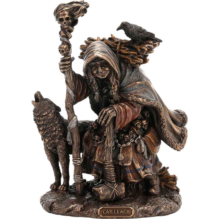 Celtic Cailleach Nan Cruachan Statue