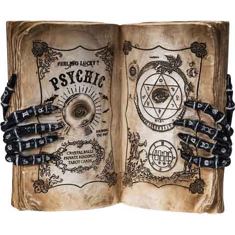 Psychic Book Statue
