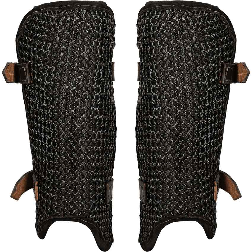 Chain Mail Chausses and Chainmail Voiders - Dark Knight Armoury