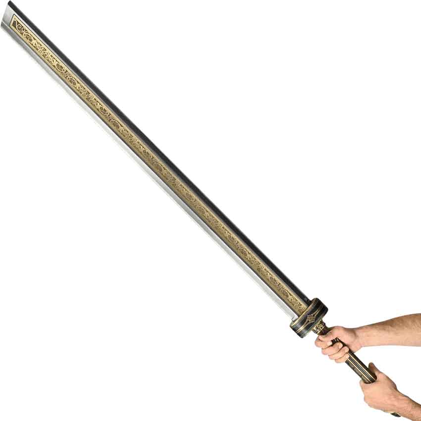 Jotunn Viking LARP Sword - Colossal Engraved