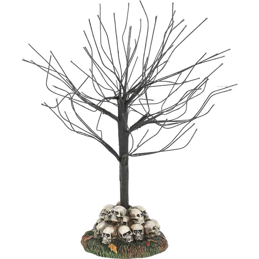 Scary Skeletons Tree - Halloween Village Accessories by Department 56