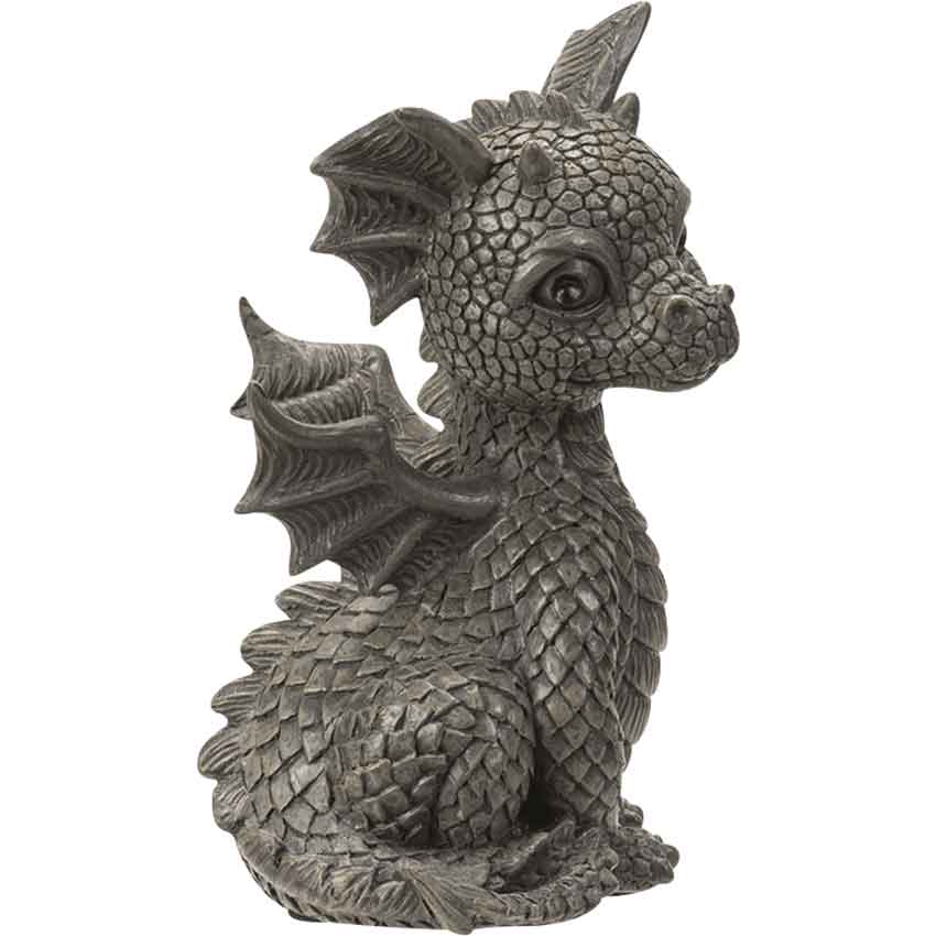 Curious Garden Dragon Statue