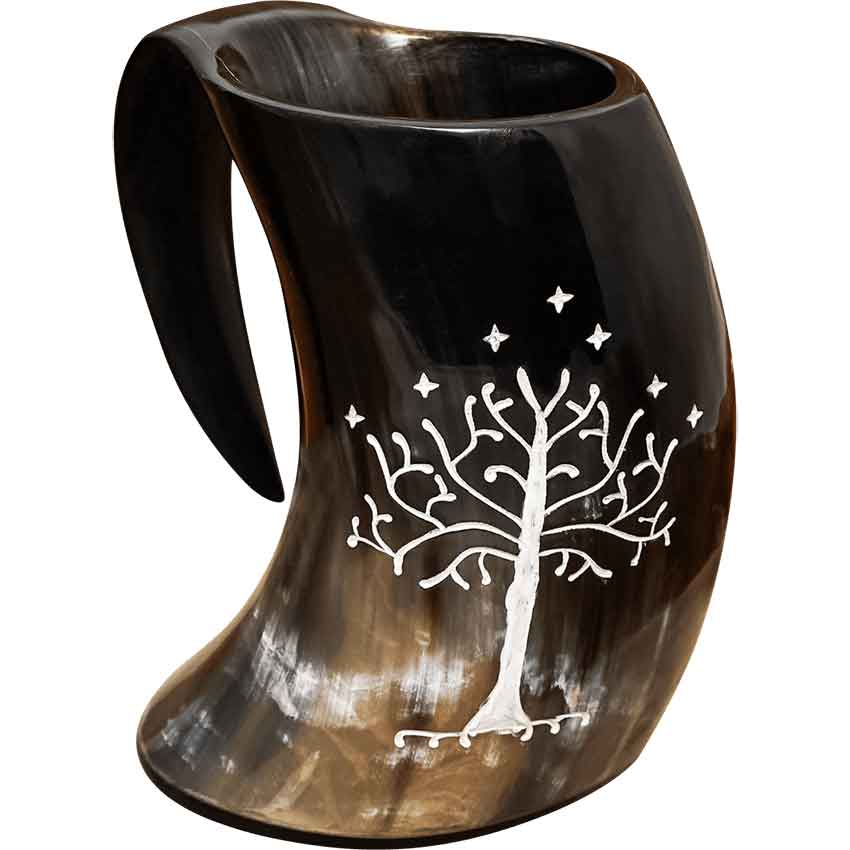 Fantasy Tree Horn Tankard