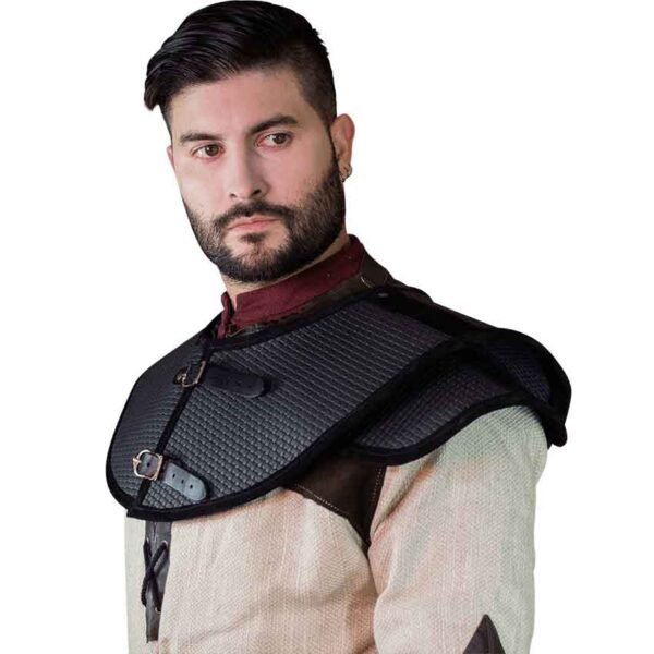 Leather Gorgets, SCA Gorgets, and LARP Gorgets - Dark Knight Armoury