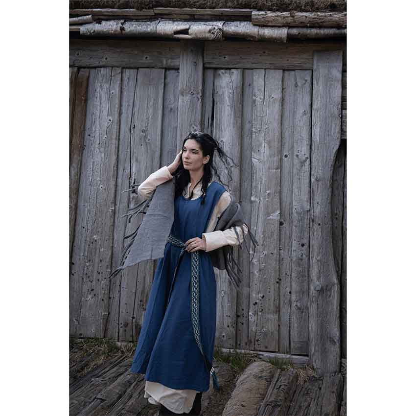 Viking Wool Shawl - Grey