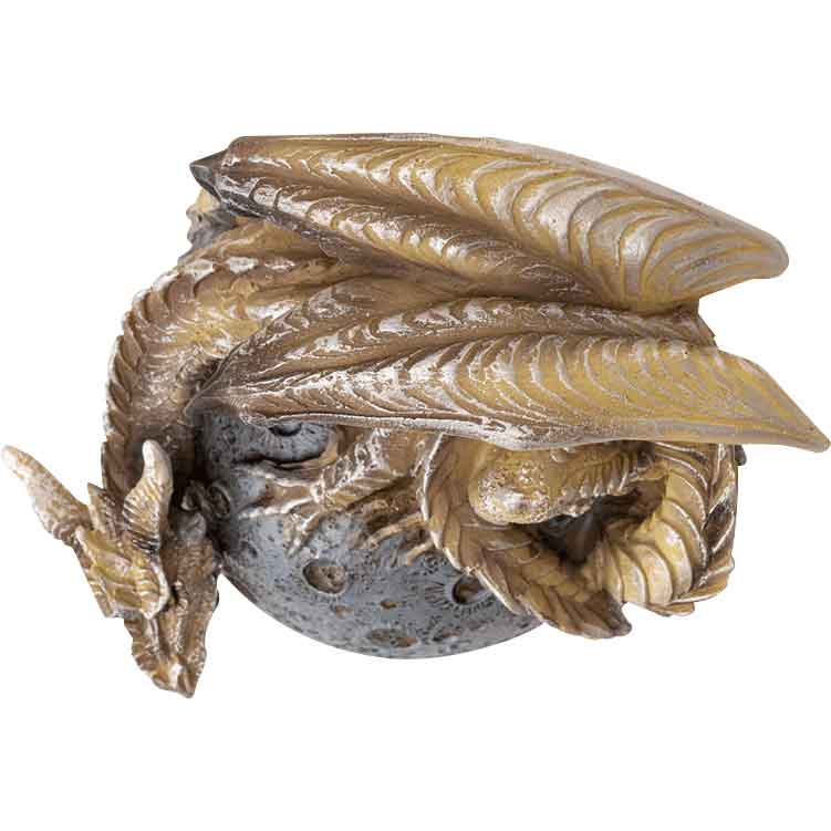 Moon Guardian Dragon Statue