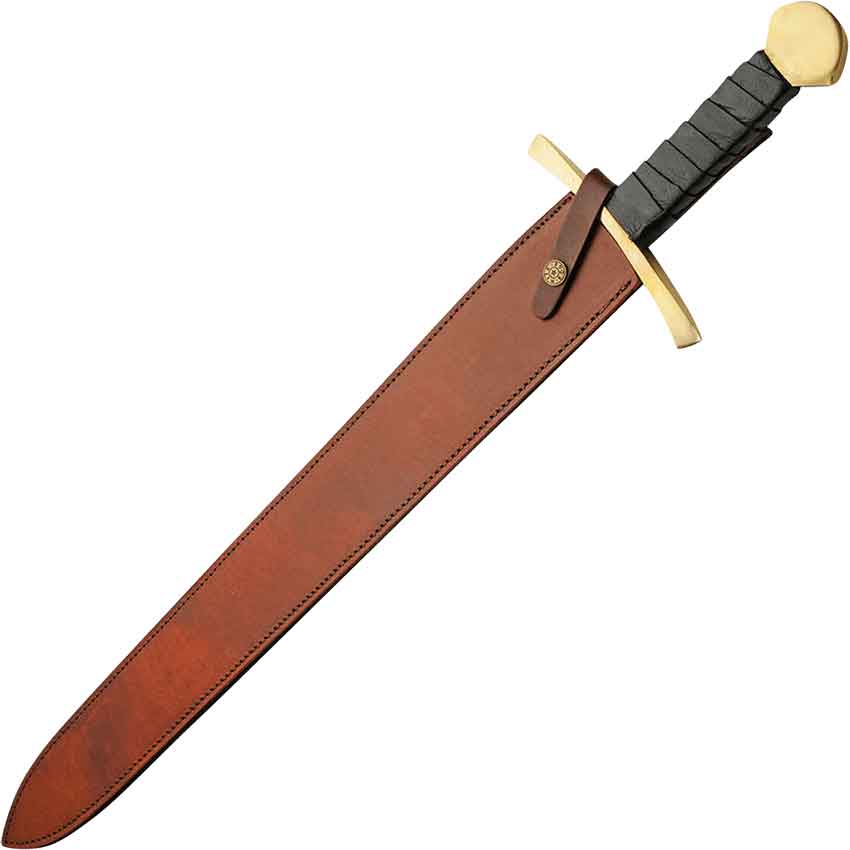 Medieval Folded Steel Warrior Sword
