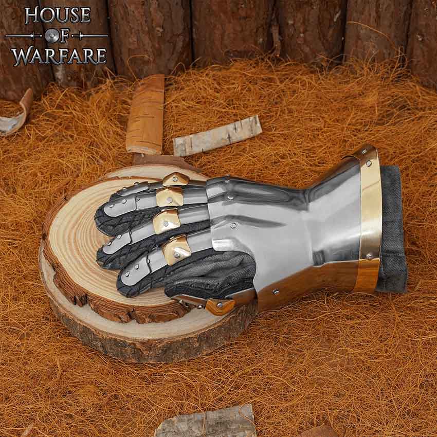 Classic 14th Century Hourglass Gauntlets for Kids
