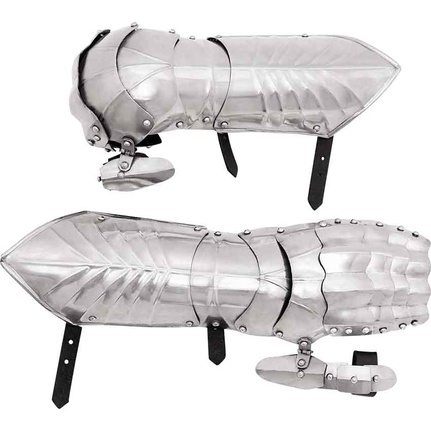 Metal Arm Armor and Steel Arm Armor - Dark Knight Armoury