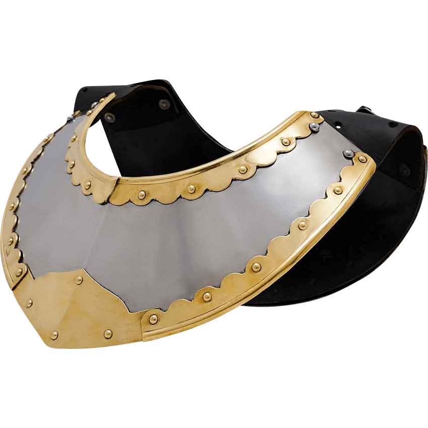 Metal Gorgets, Steel Gorgets, and SCA Gorgets - Dark Knight Armoury