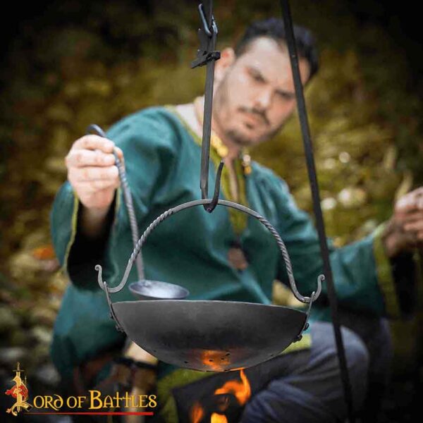 Hand Forged Camping Cauldron