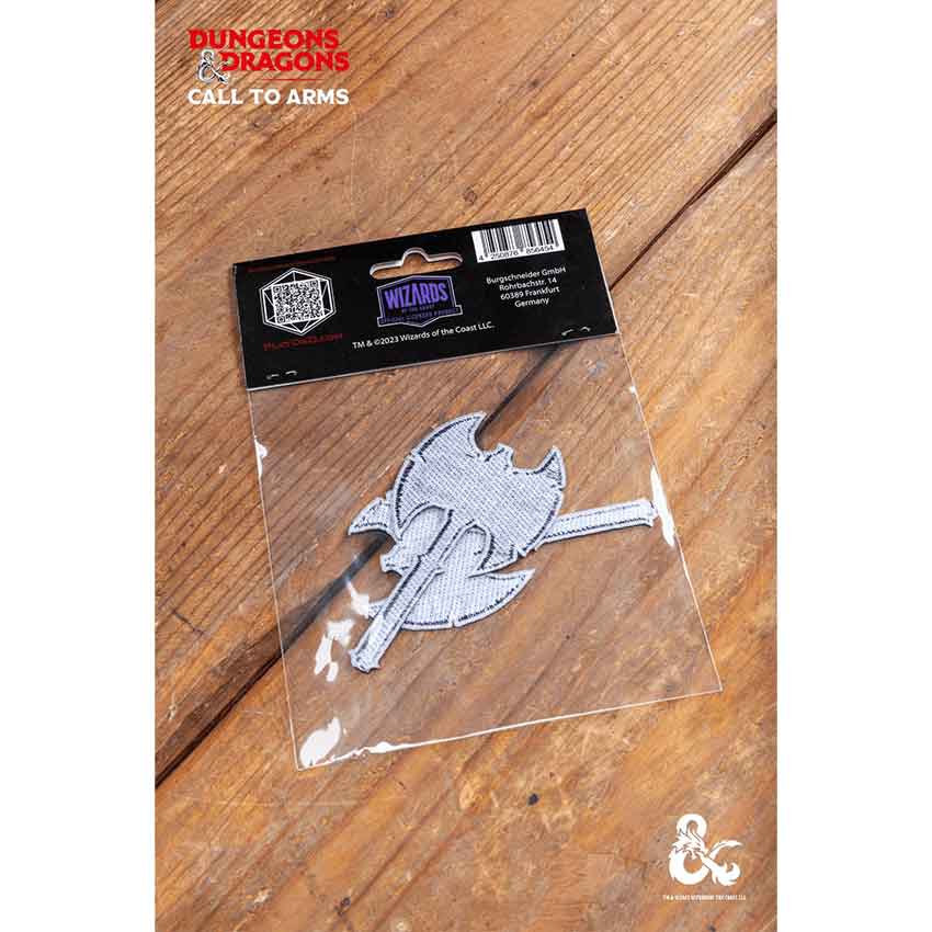 Dungeons & Dragons Class Symbol Barbarian Patch Set