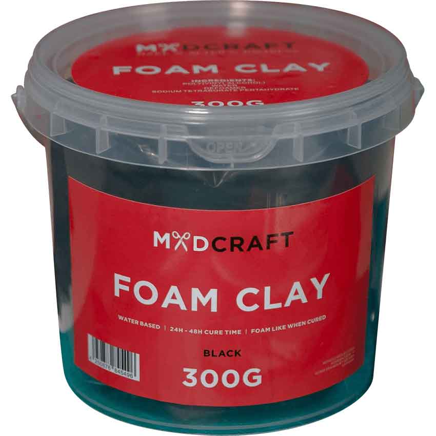 Black Foam Clay