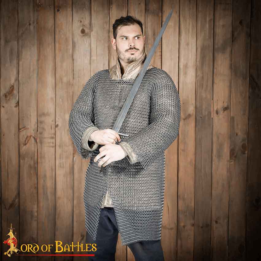 High Tensile Steel Chainmail Hauberk