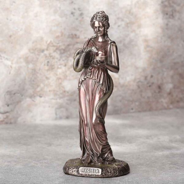 Hygieia Greek Goddess of Hygiene Statue