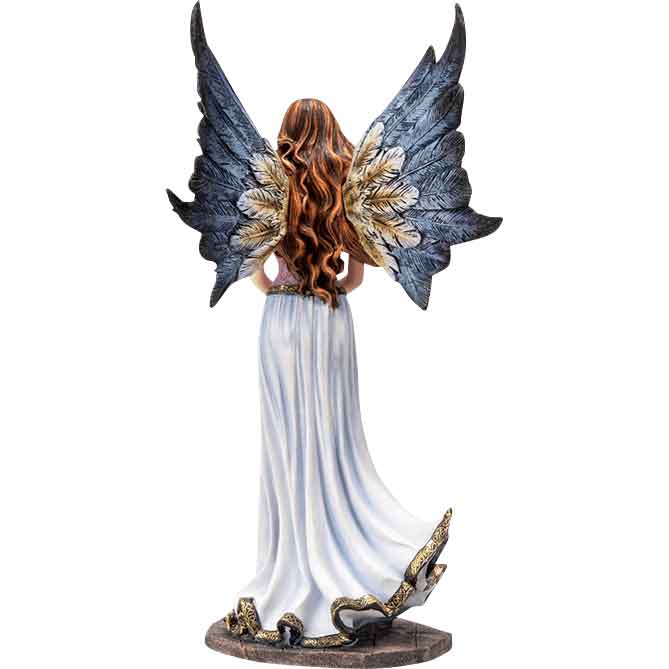 Blue Flame Fairy Statue