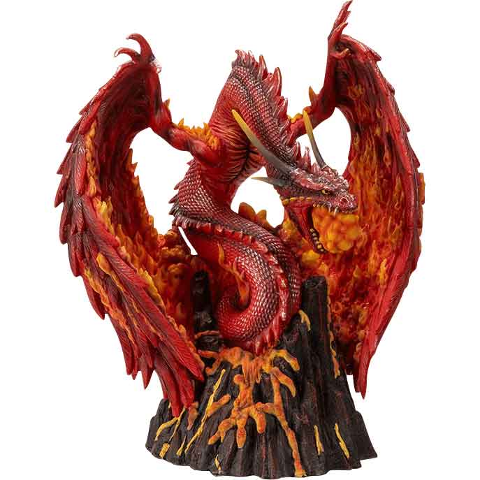 Asher Fire Dragon Statue