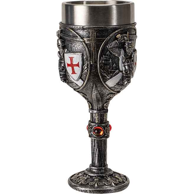 Medieval Templar Cavalry Goblet