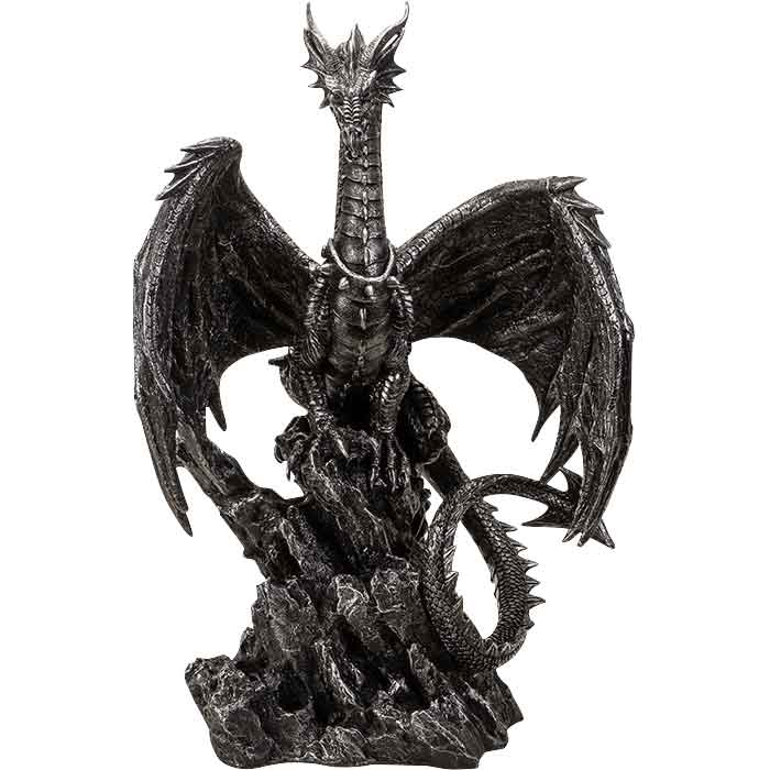 Quicksilver Dragon Statue