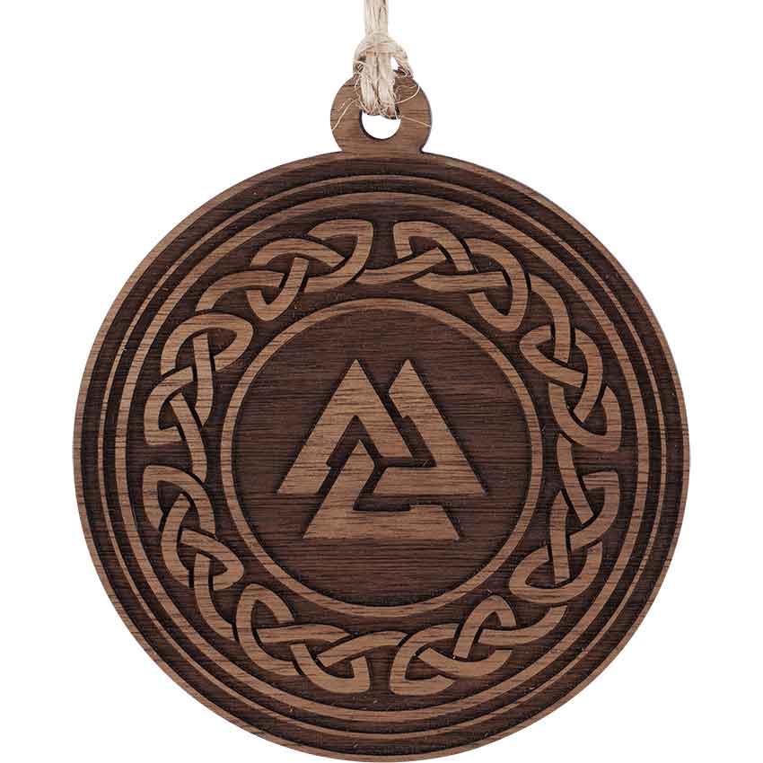 Viking Valknut Christmas Ornament