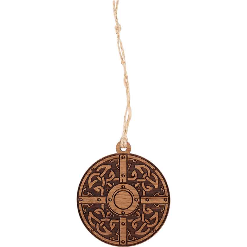 Celtic Knot Shield Christmas Ornament