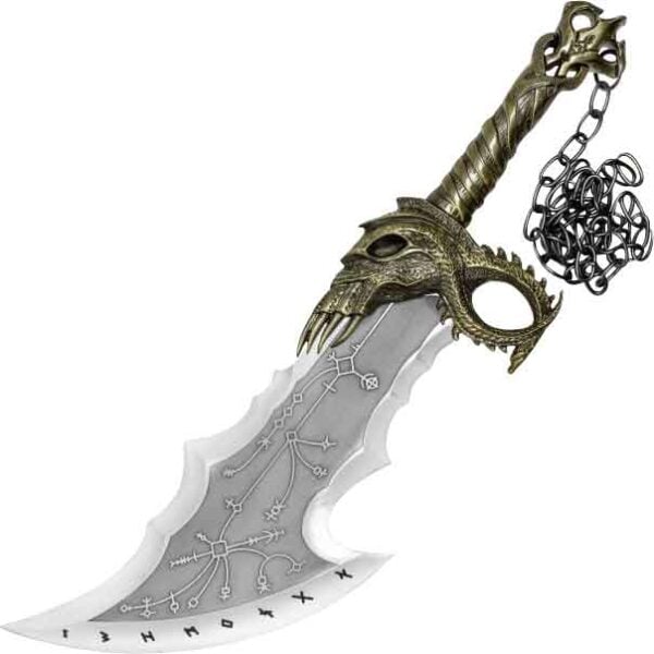 Dual Chained War God Swords