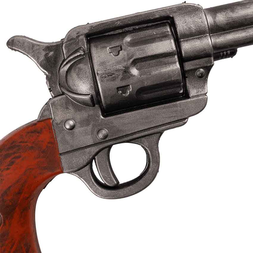 Foam Prop Revolver - Brown Grip