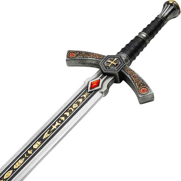 Jeweled Fantasy Crusader Foam Sword