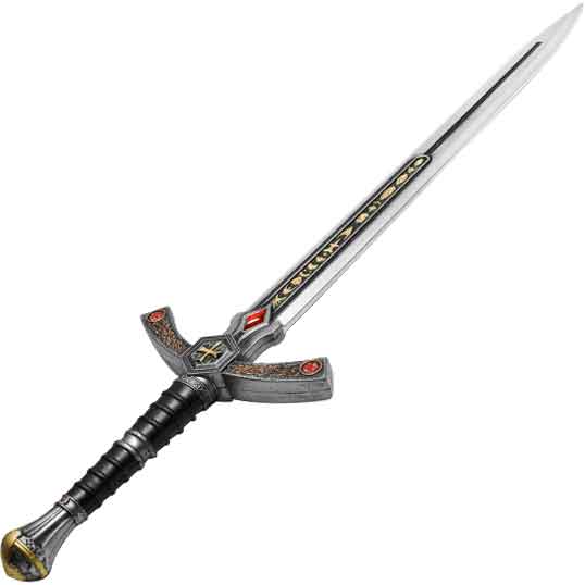Jeweled Fantasy Crusader Foam Sword