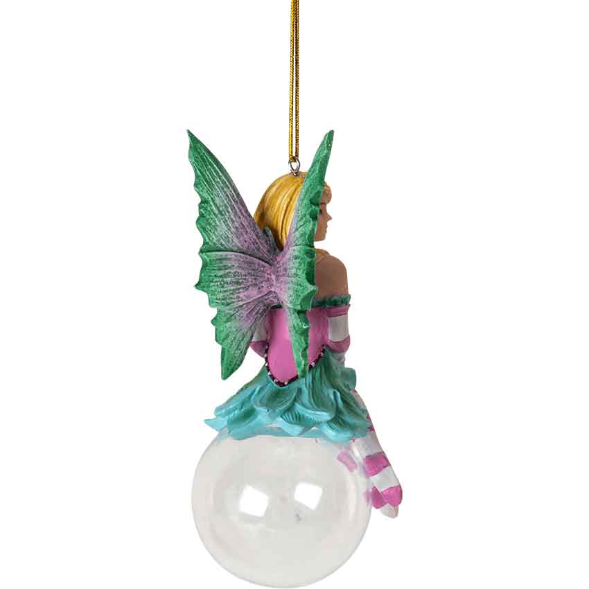 Blossom Bubble Rider Fairy Ornament