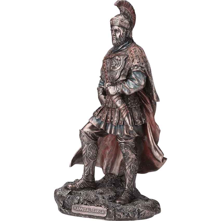 Bronze Hannibal Barca Statue