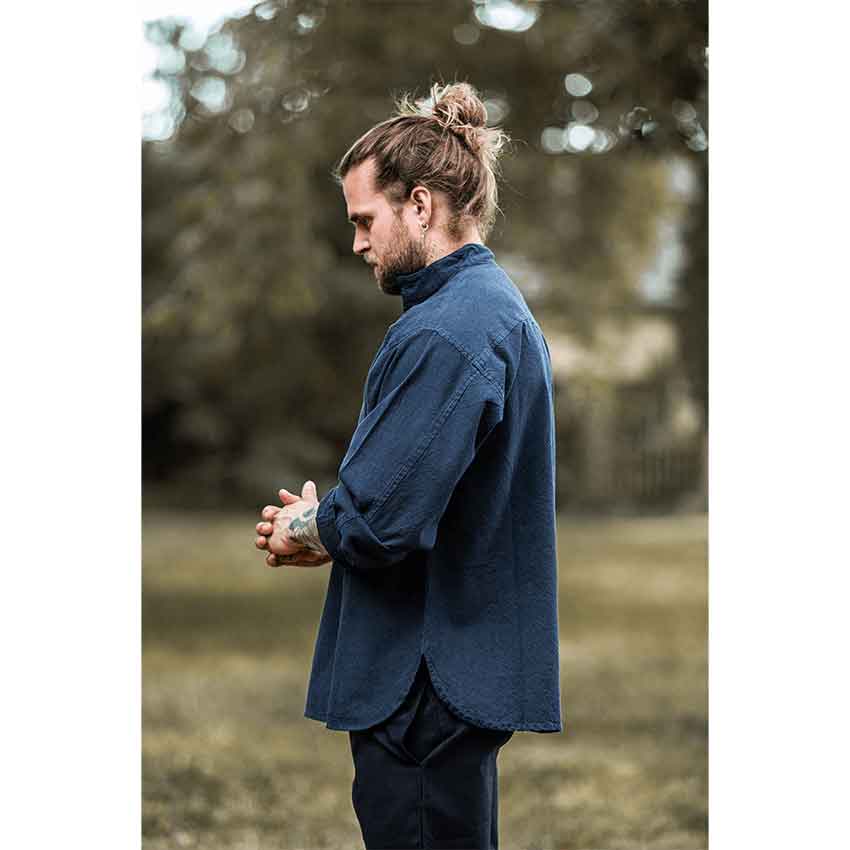 Ansbert Medieval Shirt - Blue