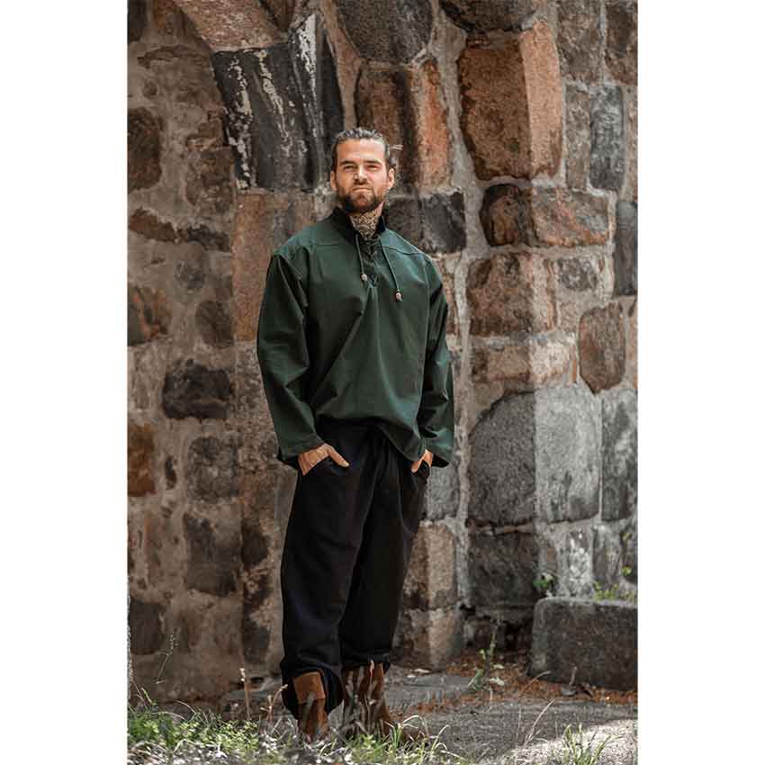 Ansbert Medieval Shirt - Green