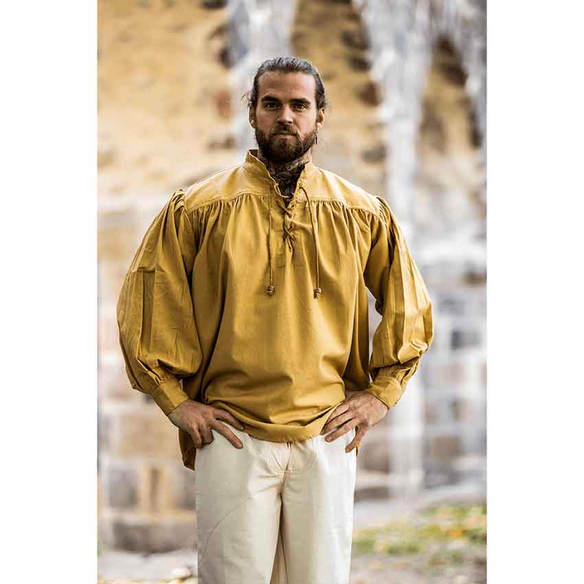 Yven Medieval Shirt - Brown