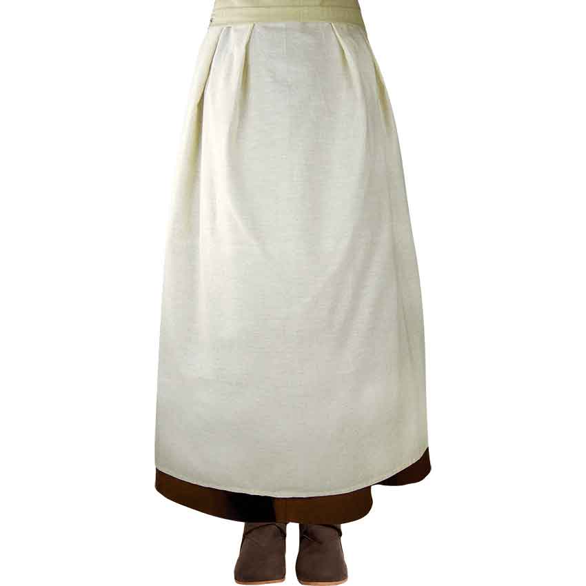 Lola Medieval Apron - Natural