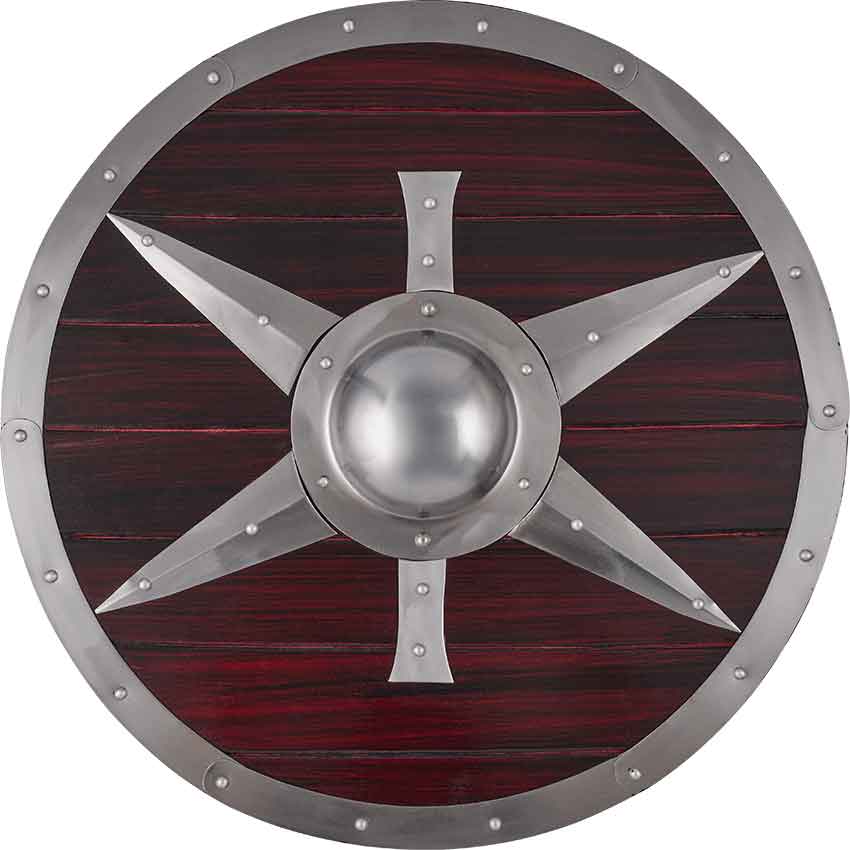 Wood and Steel Viking Shield
