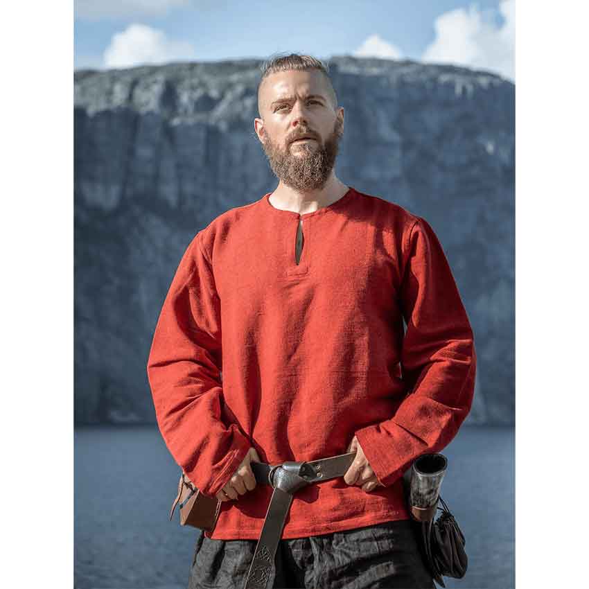 Ivar Viking Tunic - Red